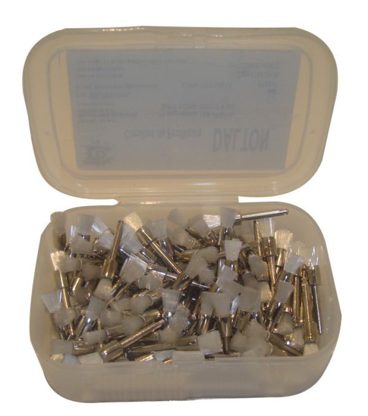 TECNIDENTAL - Cepillo para Profilaxis caja por 144 unidades